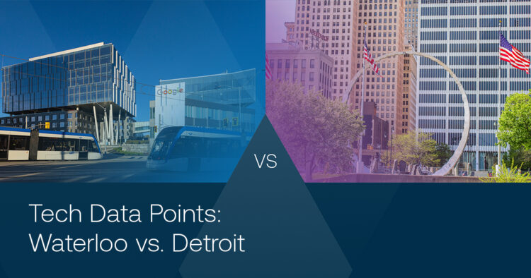 Tech Data Points: Waterloo vs. Detroit - Waterloo EDC