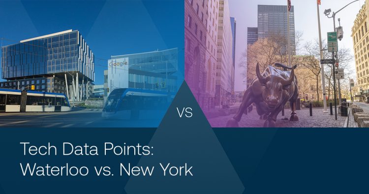 Tech Data Points: Waterloo vs. New York - Waterloo EDC